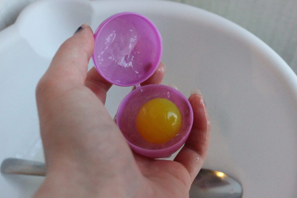 DIY Plastic Easter Egg Goop Filler