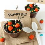 The Original DIY Pumpkin Patch Pudding Cups for Fall and Halloween