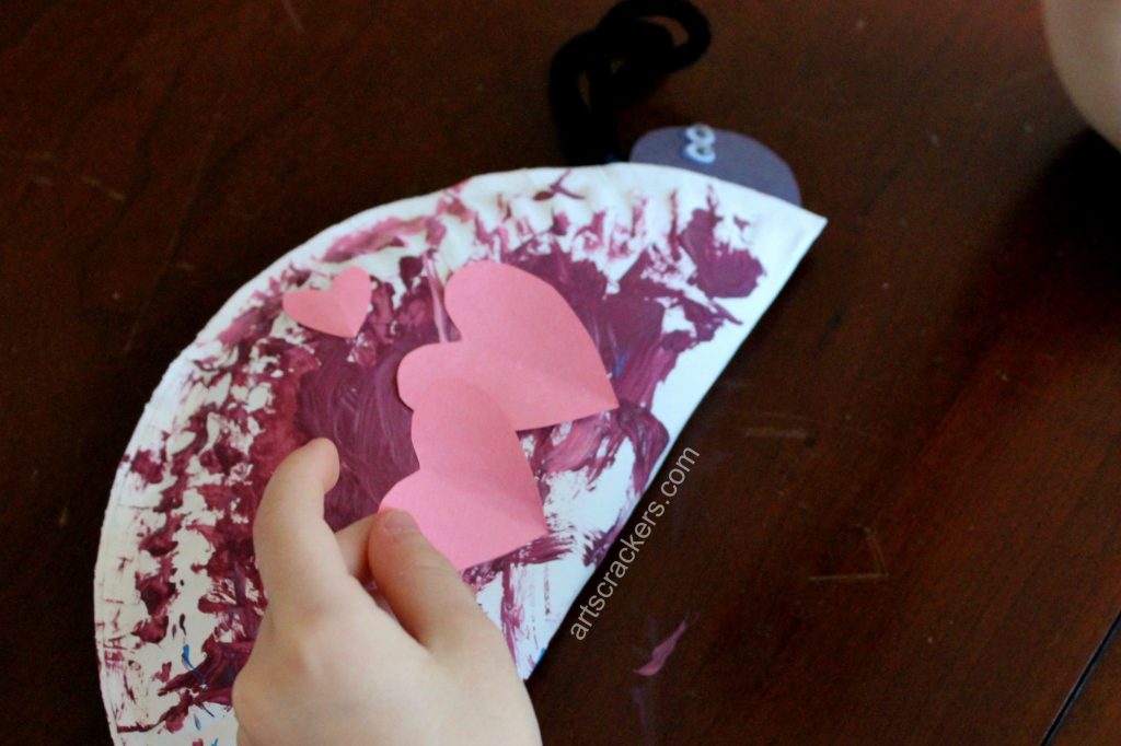 DIY Paper Plate Love Bug | Valentine's Day