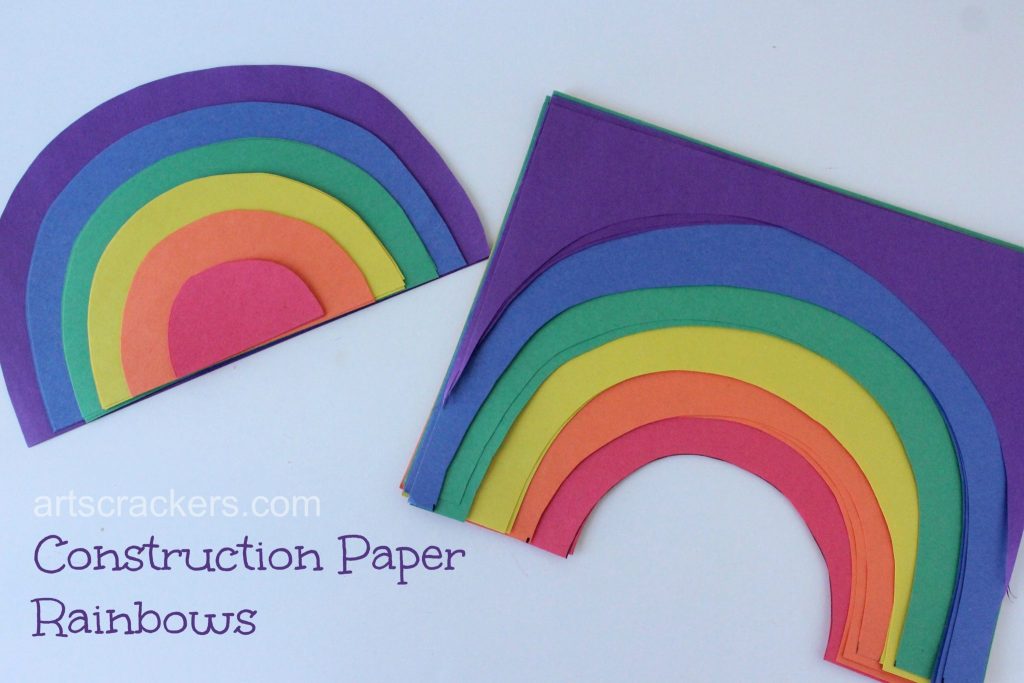Rainbow Sentence Building Activity