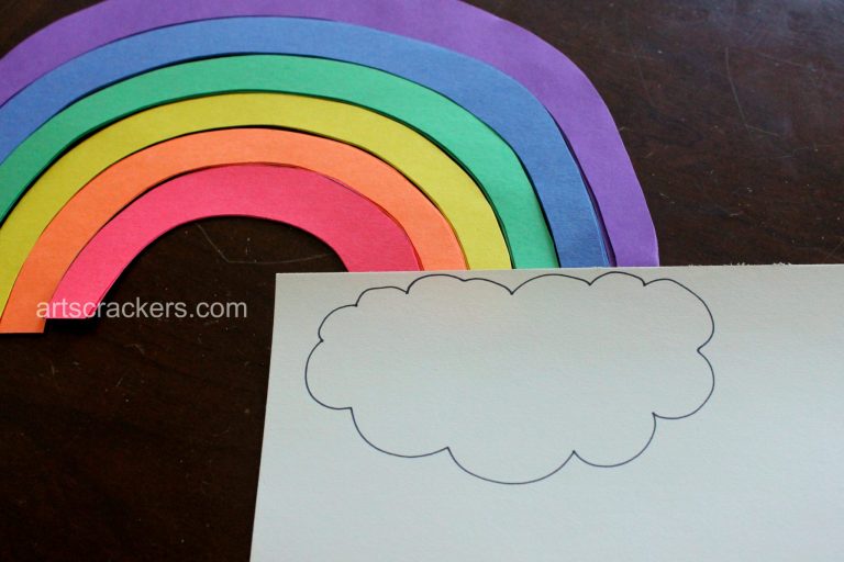 Rainbow Sentence Building Activity