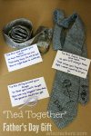 Sentimental Father's Day Gift Idea and DIY Necktie Tutorial