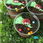 Ladybug Dirt Cups Spring Pudding Snack Idea