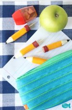 String Cheese Pencil Stubs Back to School Snack Idea