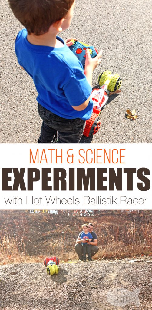 Science and Math Activities with Remote Control Cars for Kids