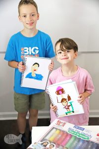 DIY About Me "Every-Year Book" School Years Memory Book for Kids
