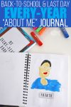 DIY About Me "Every-Year Book" School Years Memory Book for Kids