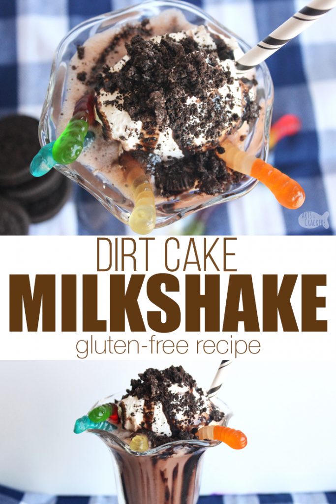 Dirt Cake Chocolate Shake Gluten Free Milkshake Recipe