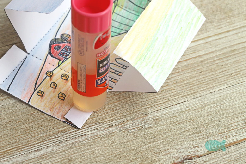 Printable 3D Box Diorama — Animal Habitat Craft